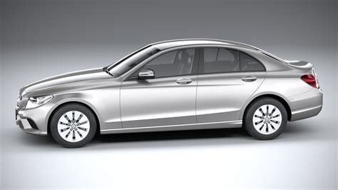 3d Mercedes Benz C Class Basic Model Turbosquid 1586022
