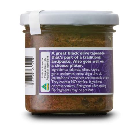 Olive Tapenade Ooh Ahh Jimjam Foods