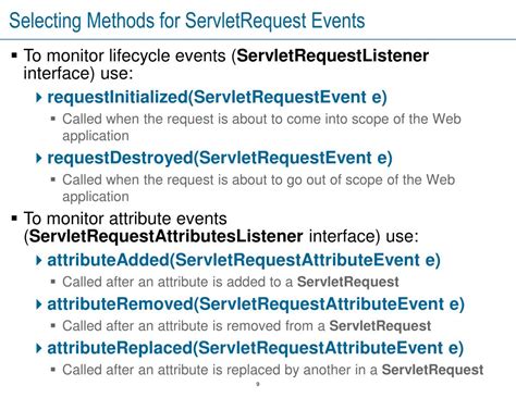 Ppt Servlet Listeners Powerpoint Presentation Free Download Id 5893794