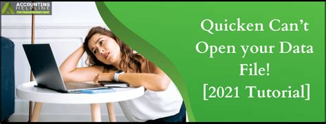 quicken can t open your data file [2021 tutorial]