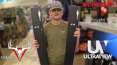 We Bought The Uv 1k Arrows Scheels Archery Experience Youtube