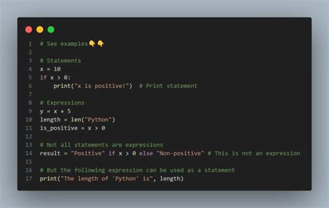 What Is Statements Vs Expressions In Python Chris Awoke Posted On The Topic Linkedin