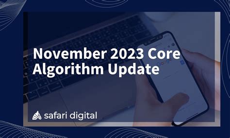 November 2023 Google Core Algorithm Update Rolls Out