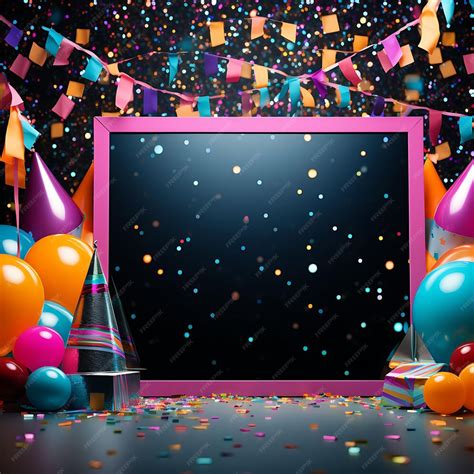 Premium Ai Image Photoshoot Of Bright Party Coordinator Card Event