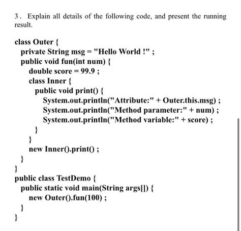 Solved Java Programming Final Test 2023 Name Student ID Chegg