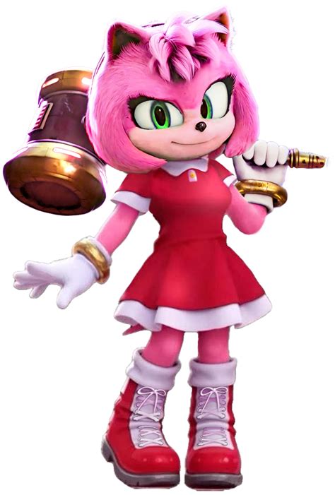 Movie Amy Rose Render Plaza Sesamo Personajes Cosplay De Maid