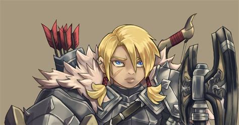 Girl Dwarf Shieldmaiden Rammionnのイラスト Pixiv