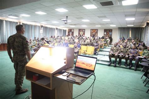 Visit To Joint Command And Staff College By Brig Matt Jackson Director