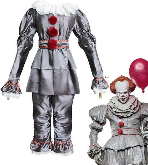 Trajes Pennywise Halloween Pennywise Palhaço It Cosplay Outfit It Movie