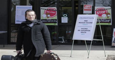 New York Threatens To Close Jewish Schools As Measles Outbreak Worsens