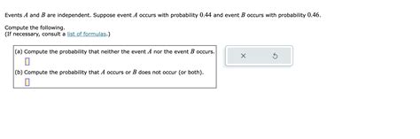 Solved Events A And B Are Independent Suppose Event A Chegg Com