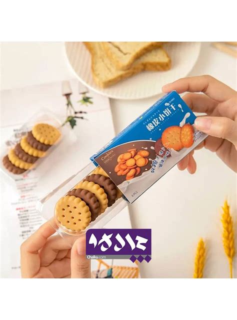 پاک کن طرح بیسکویت پک ۶ عددی چالکو