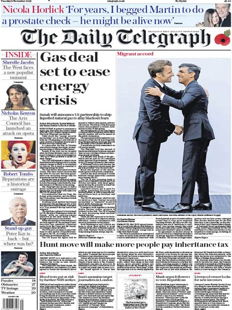 The Daily Telegraph 8 11 2022 Download Pdf Magazines Magazines