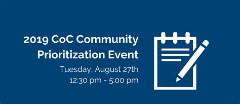 Community Prioritization Event 2019 Strategies To End Homelessness