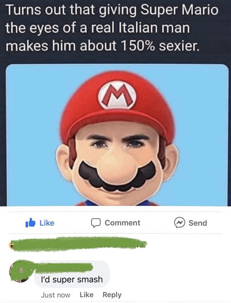 Blursed Mario Face R Blursedcomments