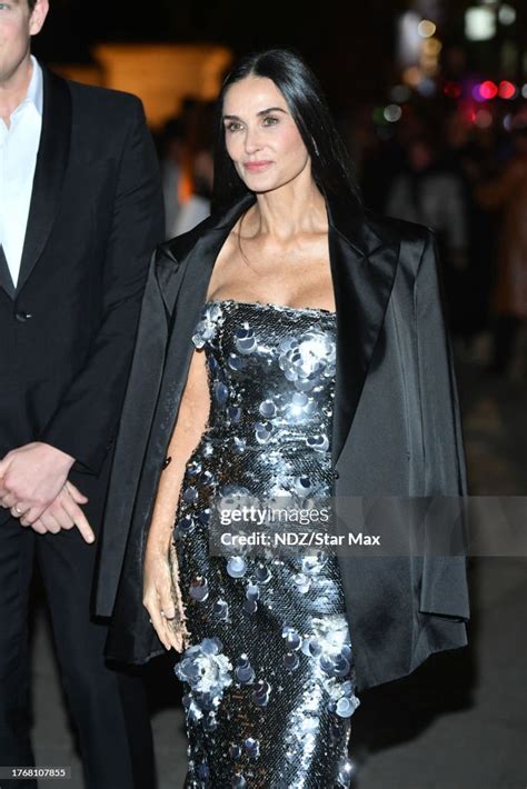 Demi Moore Arrives At The Cfda Awards On November 06 2023 In New