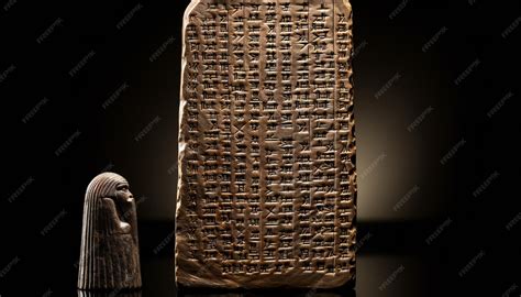 Premium Ai Image Akkadian Cuneiform Assyrian And Sumerian Writing Old