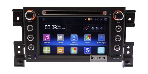 Купить Штатная магнитола Suzuki Grand Vitara, Escudo 2005 - 2012 Ksize ...