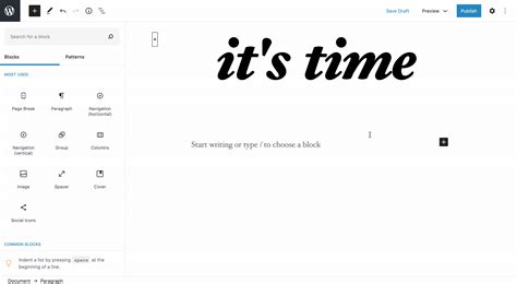 Next Steps On The Inserter · Issue 21080 · Wordpressgutenberg · Github