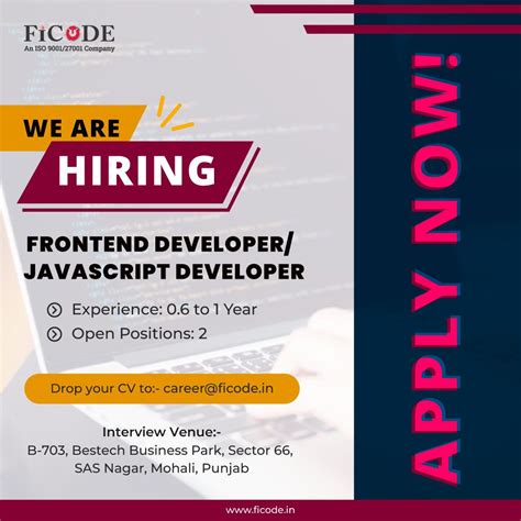 Tanuja S On Linkedin Hiring Frontenddevelopers Immediatejoiners