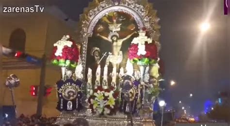 Señor de los Milagros sigue EN VIVO el cuarto recorrido de la procesión en el Centro de Lima