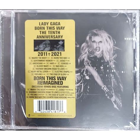 Lady Gaga Born This Way 10th Anniversary 2cd Shopee Malaysia