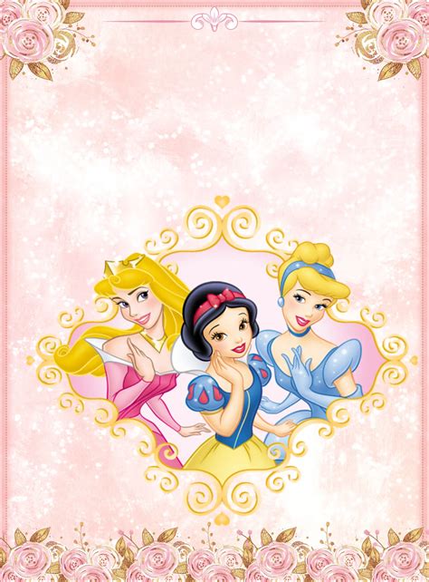 Etiqueta Escolar Princesas Disney 9 Origamiami