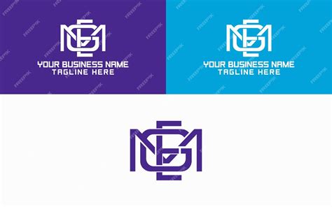 Premium Vector Interlocking Egm Monogram Logo Design