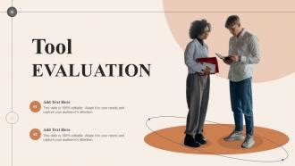 Tool Evaluation Ppt Powerpoint Presentation Diagram Templates Ppt Template