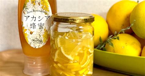 アカシアハニーで！万能はちみつレモン酢♡ By さくらんぼ0522 【クックパッド】 簡単おいしいみんなのレシピが350万品