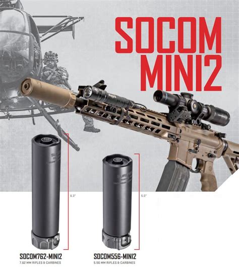 Surefire Socom556 Mini2 Socom 2 Series Sound Suppressor