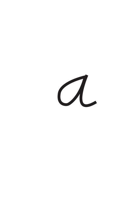 Free Printable Lowercase Cursive Alphabet
