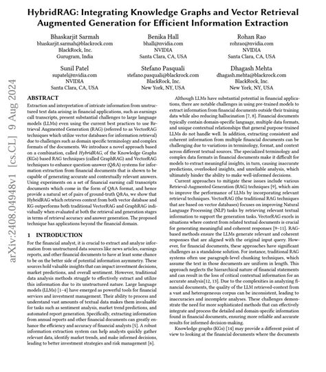 Genai Llm Ai Rag Graphrag Hybridrag Sanjay Kumar Mbamsphd