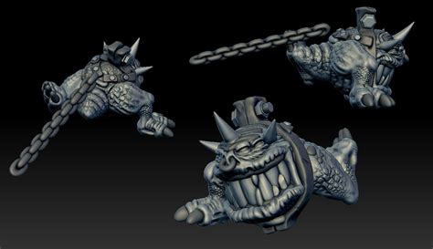 Primitive Ork Engine By Crowbarr Scrolller