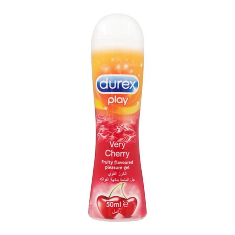 Buy Durex Play Very Cherry Fruity Flavoured Pleasure Gel 50ml Online