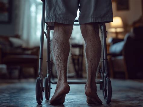 Healthy Feet Happy Seniors Addressing Ankle Swelling In Later Life Premium Ai Generated Image