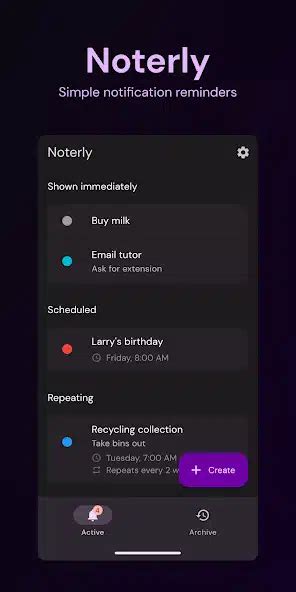 Noterly Quick And Sharp Remind Notes App For High Speed Important Notes