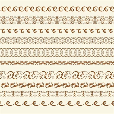 Zentangle Borders Vector Art Stock Images Depositphotos