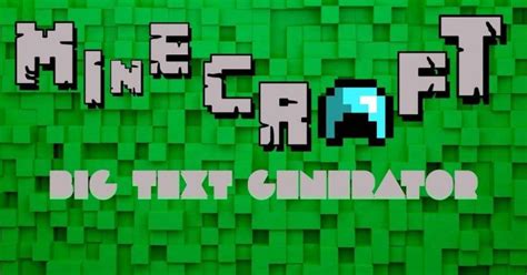 Minecraft Big Text Generator Lipsum Hub