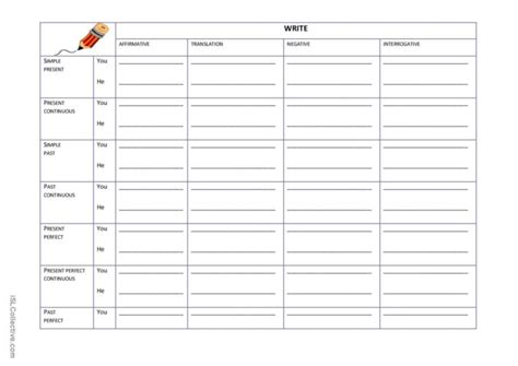 Complete The Following Chart 1 English Esl Worksheets Pdf And Doc
