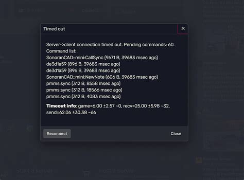 Keep Timing Out On A Specific Server Fivem Client Support Cfxre