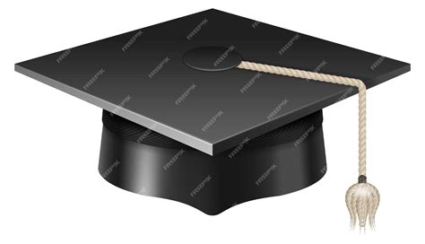 Premium Vector Mater Degree Cap Academic Hat Realistic Mockup
