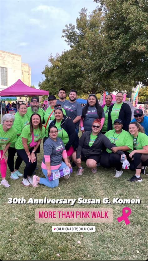 Lisas Crew Showed Up Strong With Our Team Orange Is The New Pink For