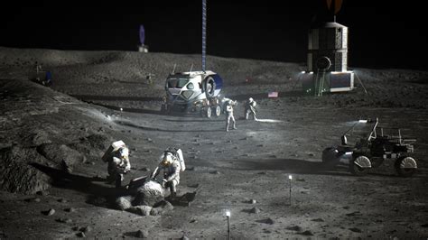 Lunar Living Nasas Artemis Base Camp Concept Artemis