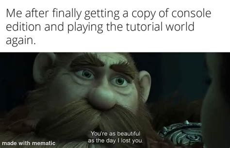 Tutorial Worlds Were One Of The Best Parts Of The Legacy Versions Rminecraftmemes