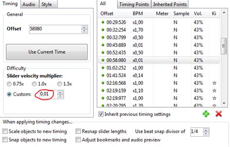 How To Do Timing Point Like This Forum Osu