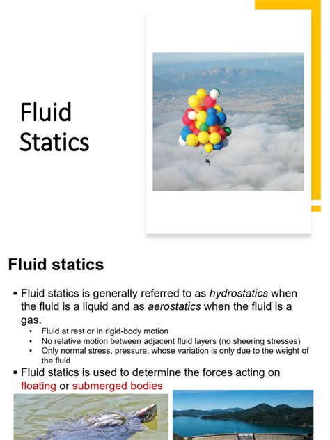 lecture4 fluid statics pdf buoyancy pressure