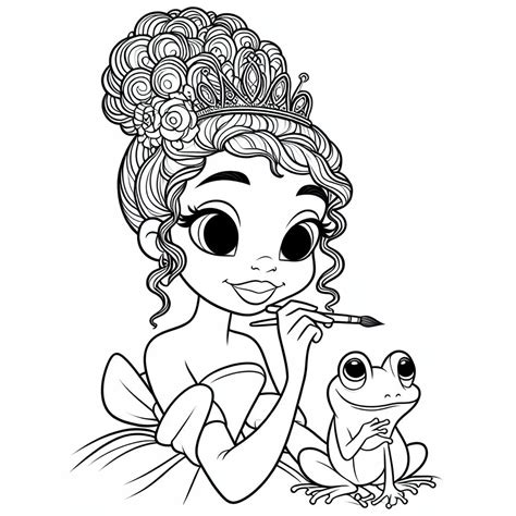 Disney Prinsesse Tegninger Tiana 900 Tiana Ideas In 2025 The