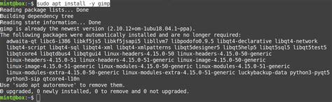 Update Gimp 2 8 To Latest Gimp 2 10 On Linux Mint 19 X And Ubuntu 18 X Geekylane