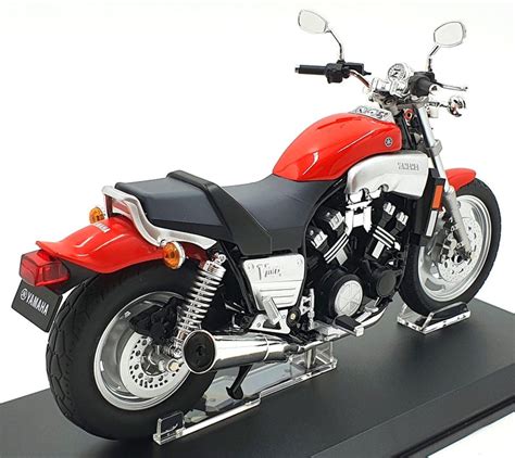 Aoshima 112 Scale Diecast 109618 Yamaha Vmax Motorcycle Red — Rm